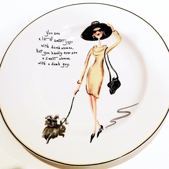 The Sakura Table | Dining | Sakura Glamour Girl Inspiring Salad Plate ...